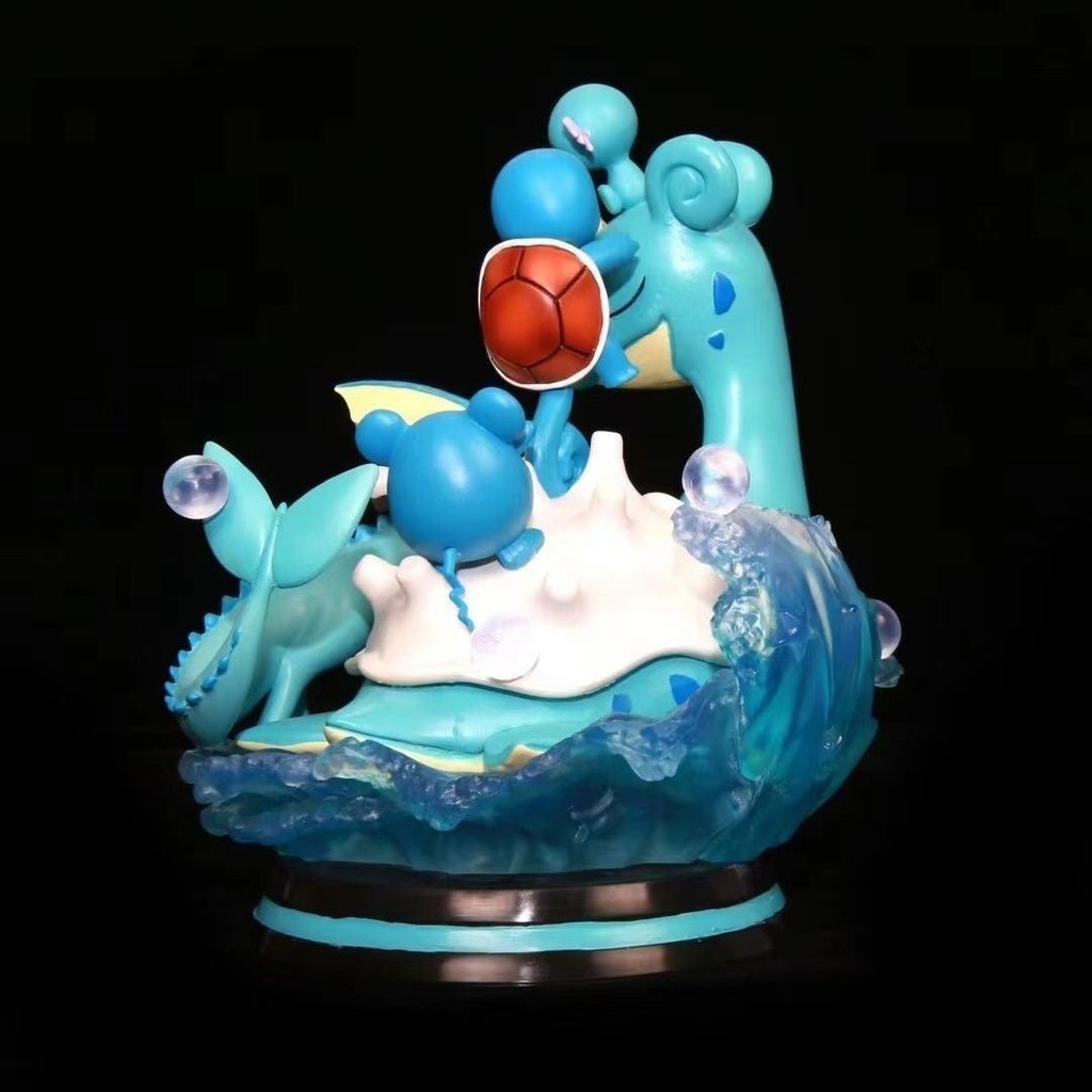 โมเดลฟิกเกอร์ รูปมังกร Jenny Turtle Merchandise Pokemon Riding Dragon ...