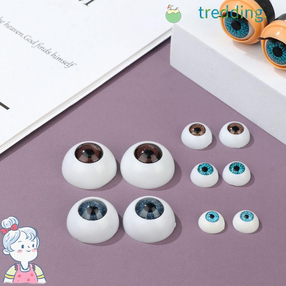 Tredding491 1 คู่ตุ๊กตา Rolling Eyeballs ตุ๊กตาซิลิโคนกิจกรรมตาตุ๊กตา ...