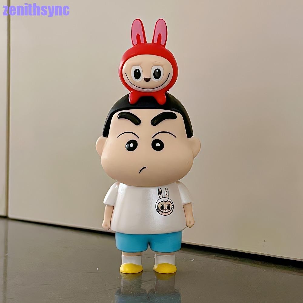 Zenithsync Labubu Crayon Shin-Chan รูป, PVC ตุ๊กตารูปปั้น Crayon Shin ...