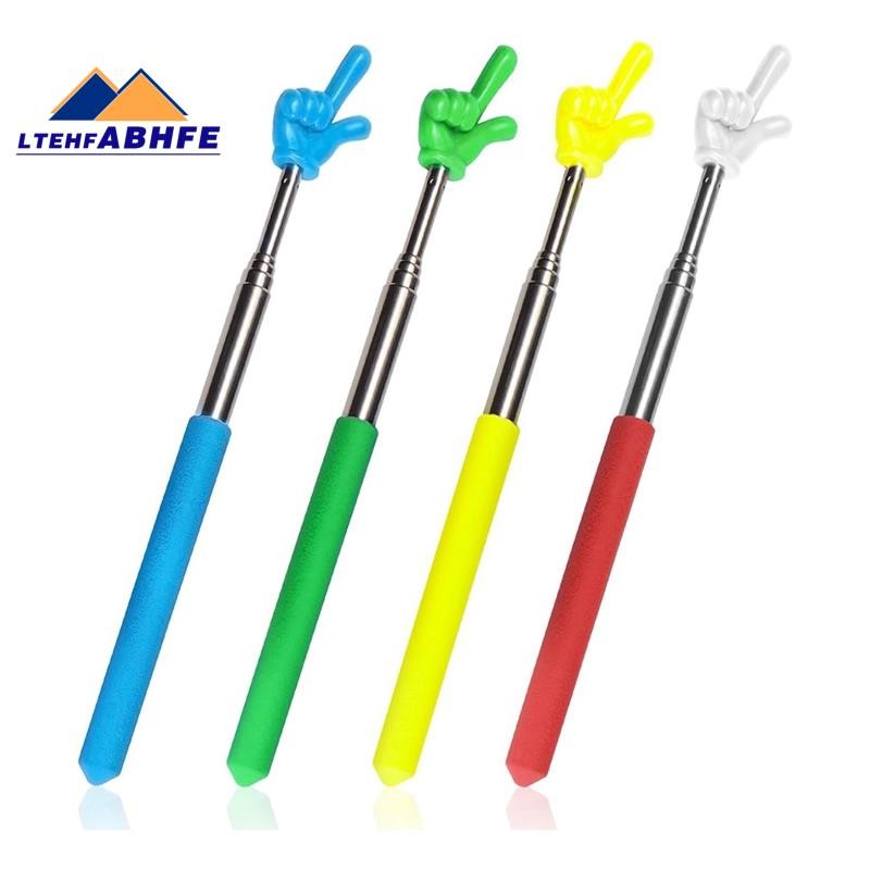4 ชิ้นครู Pointer Stick Telescoping Hand Pointer Retractable Pointer ...