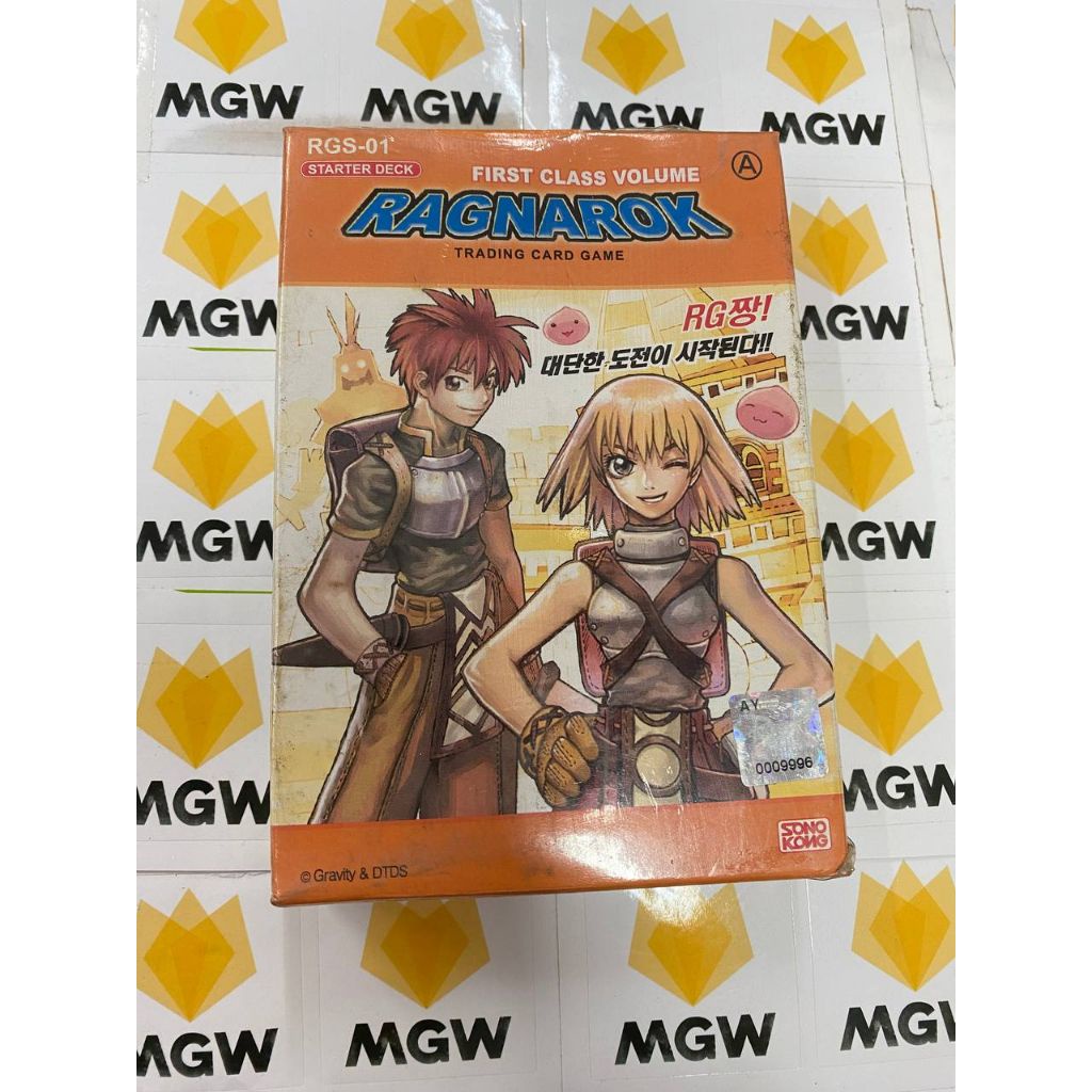 Ragnarok TCG First Class Volume สํารับเริ่มต้นเกาหลี RGS-01 ปิดผนึกจาก ...