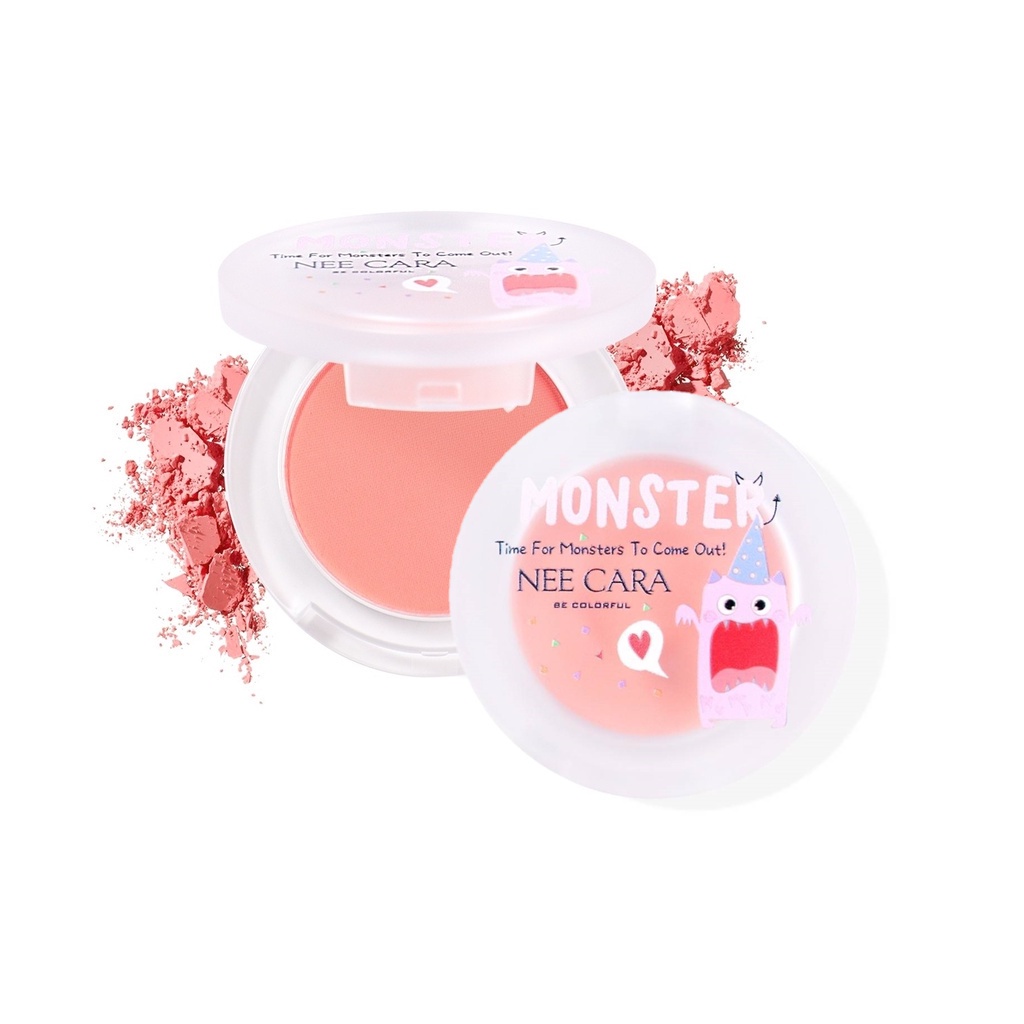 NEE CARA MONSTER BLUSH (N1969) : neecara นีคาร่า บลัชมอนส์เตอร์ บลัชออน ...
