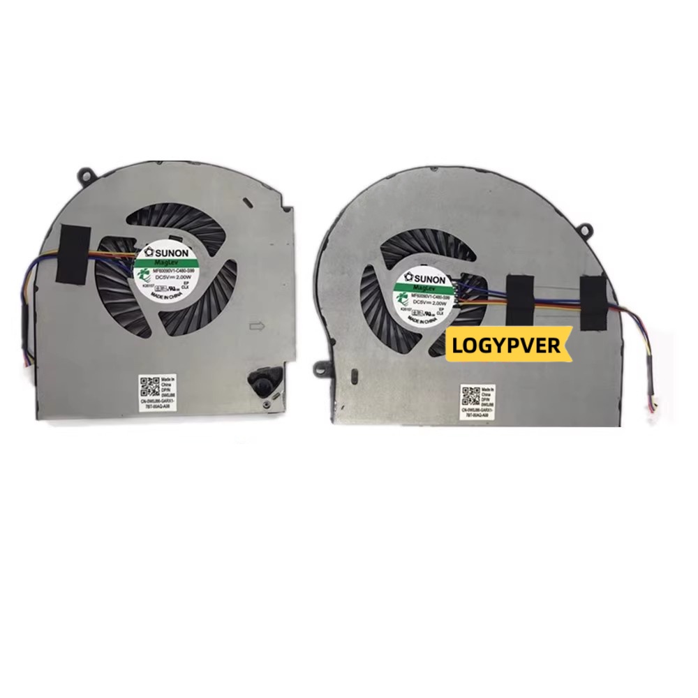 พัดลมระบายความร้อน GPU สําหรับ Dell Alienware 17 R4 R5 P31E P31E002 ...