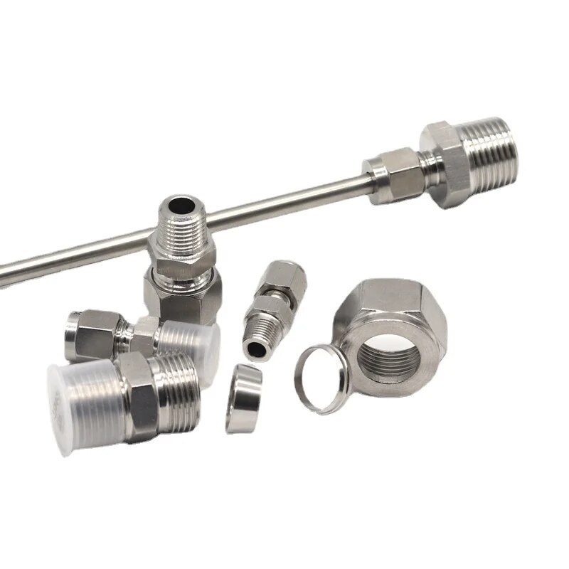 Stainless Steel Pipe and Fitting 304 SS Pipe Fitting Tube Ferrule ...