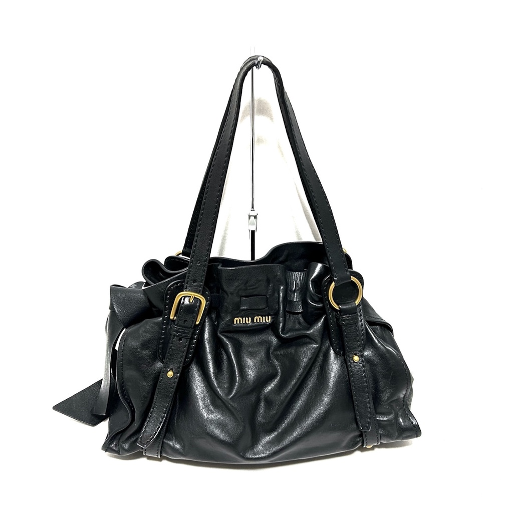 สินค้ามือสอง MIU MIU tote bag Brandear | Shopee Thailand