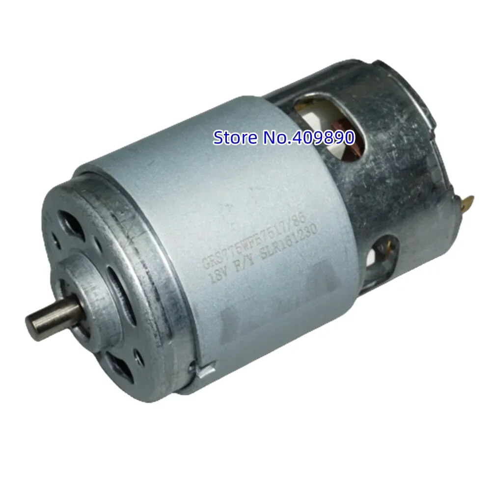 DC 12-18V high-Speed 775 Motor with Double Ball Bearings for DIY Power ...