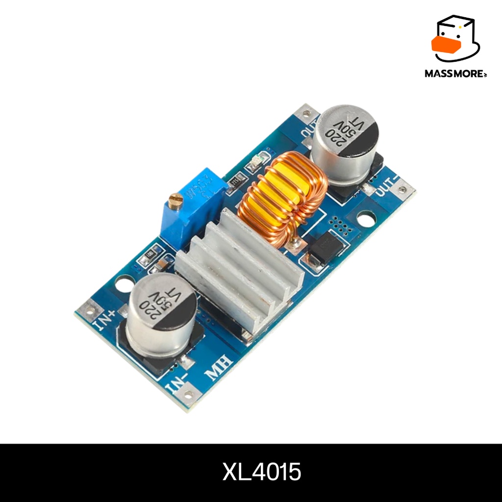 LM2596 XL401 โมดูลปรับลดแรงดัน Step Down LM2596 3A / XL4015 5A DC-to-DC ...