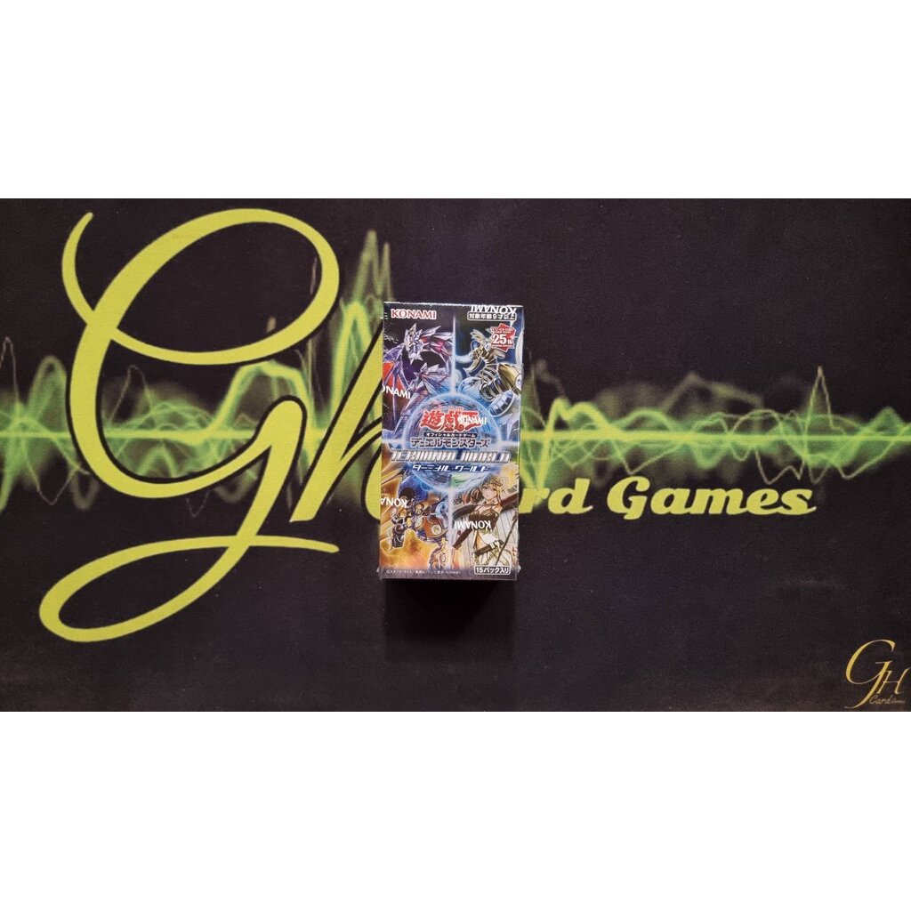Yugioh [TW01-01BOX] Yu-Gi-Oh's Booster Pack「Terminal World」แบบ 1 กล่อง | Shopee Thailand