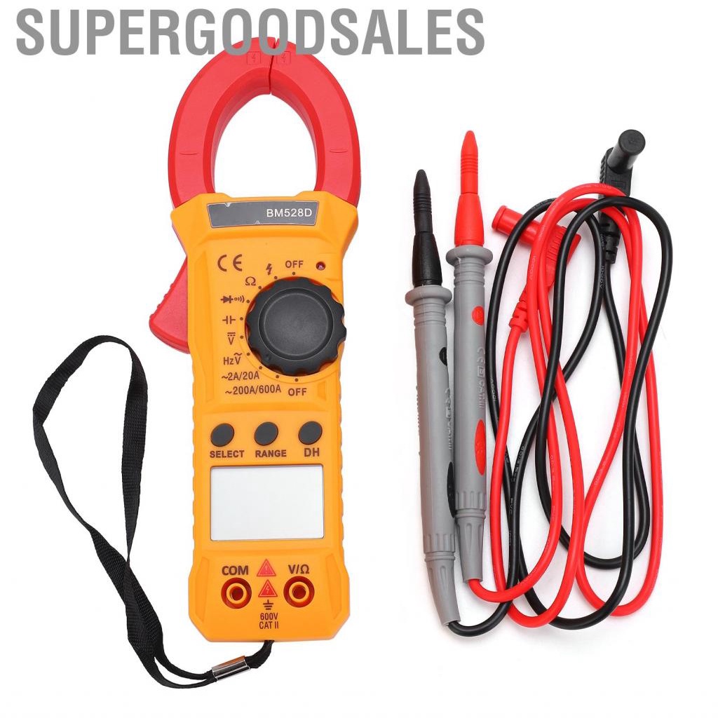 Supergoodsales Digital Multimeter Clamp Meter 600A/1000V Voltage Tester ...