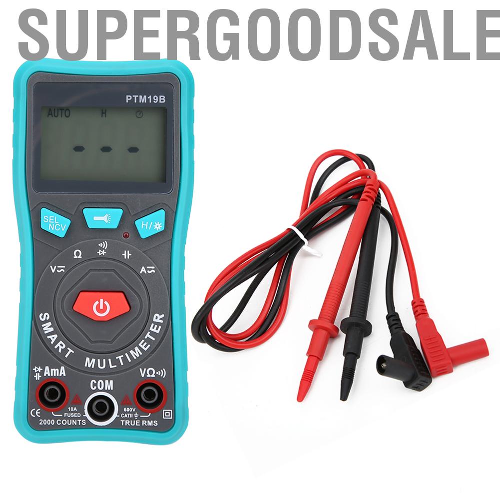 Supergoodsales AutoRanging Digital Multimeter Light Weight For Home ...