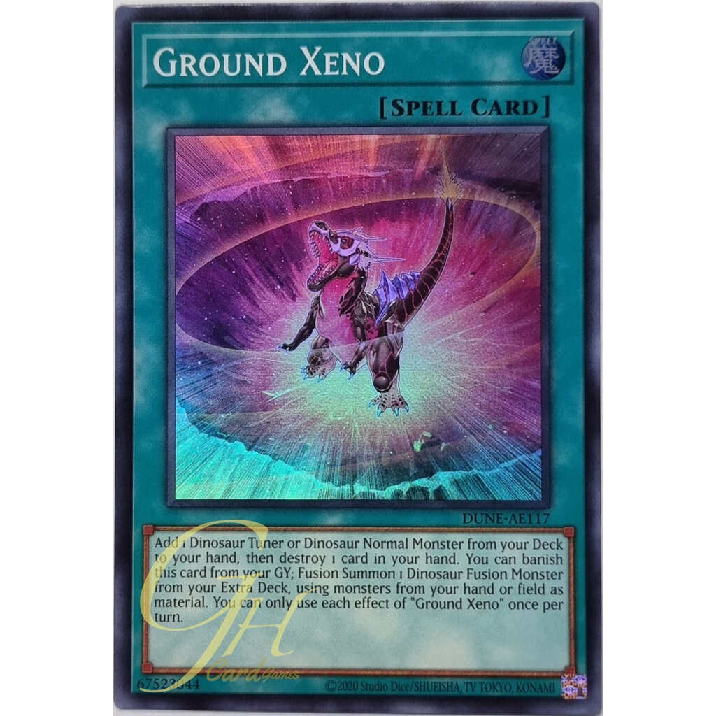 Yugioh [DUNE-AE117] Ground Xeno (Super Rare) | Shopee Thailand