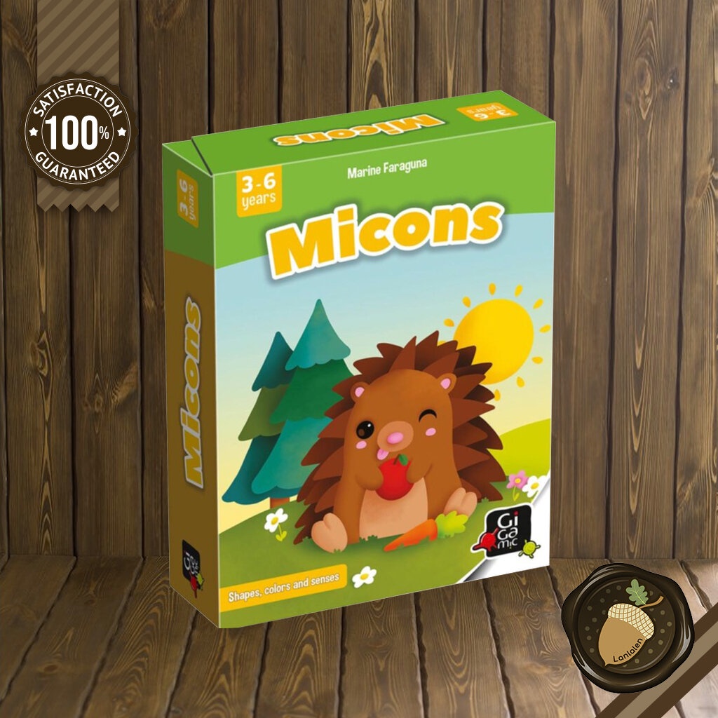 Micons Boardgame บอร์ดเกมแท้ คู่มือภาษาอังกฤษ | Shopee Thailand