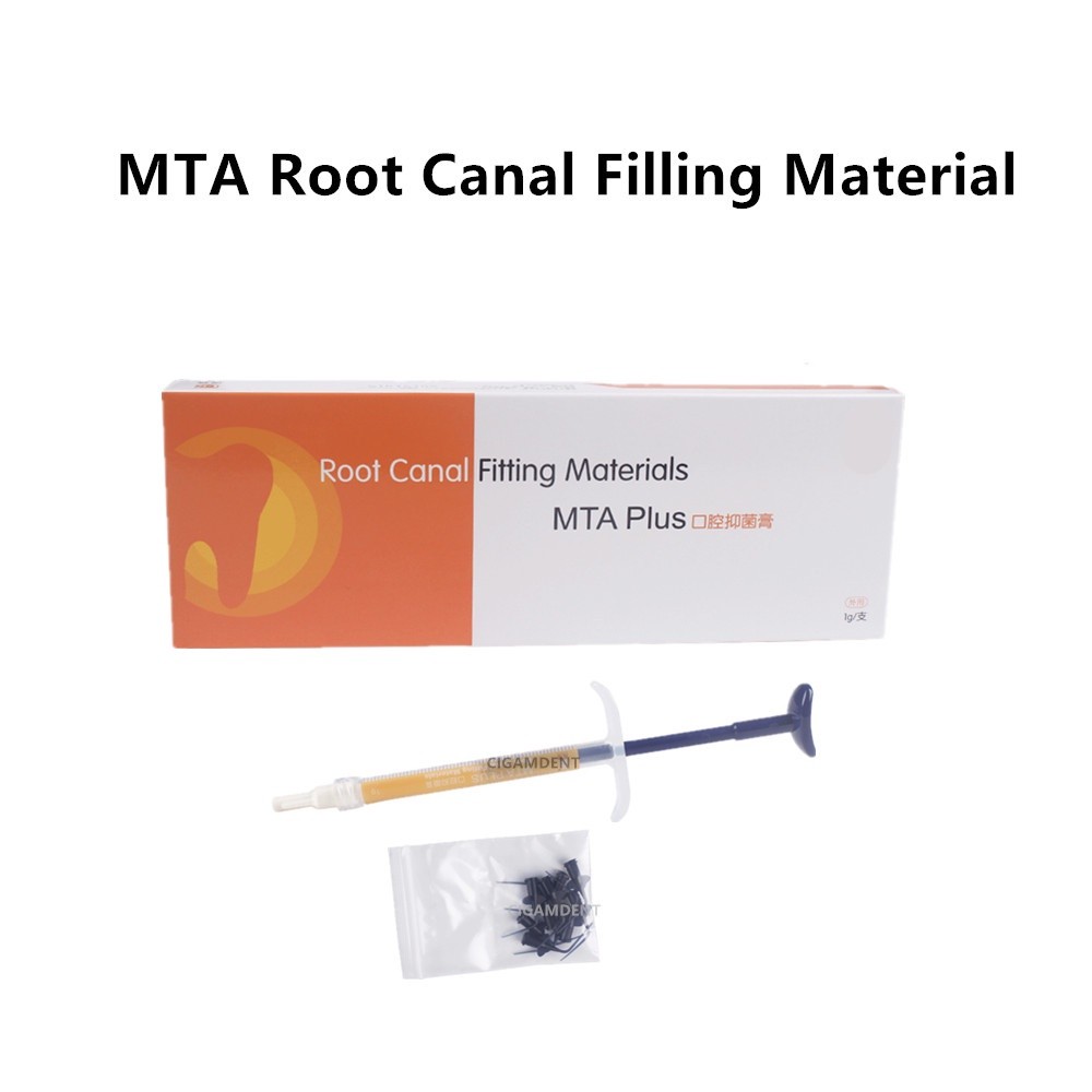 1g/syringe MTA PLUS ทันตกรรมซีเมนต์ Endodontic เครื่องซีล Root Canal ...