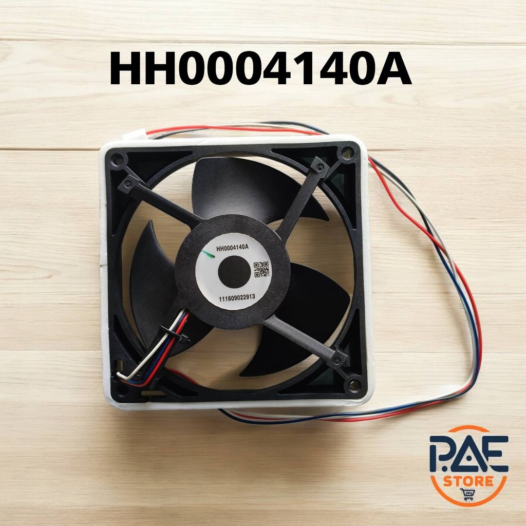#พัดลมตู้เย็น HITACHI ฮิตาชิ HH0004140A Part PTR-VG710P3*032 12VDC 0.13A 5"x5" ใช้กับรุ่น R ...