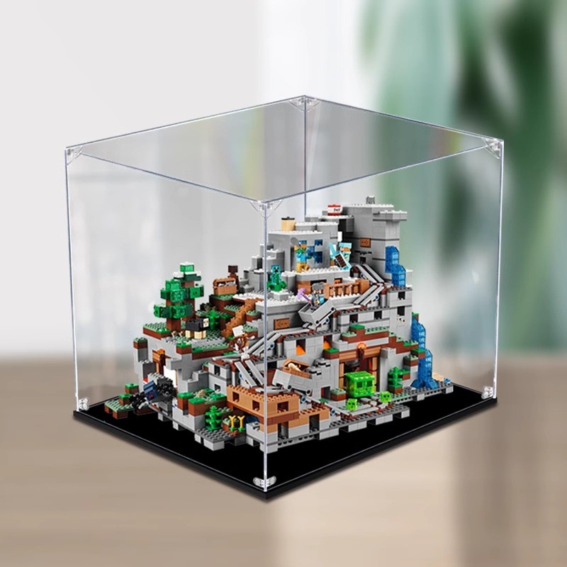 กล่องใส่โมเดล กล่องอะคริลิคใส กล่องโมเดล กล่องใส กล่องใส่กันดั้ม Lego ...