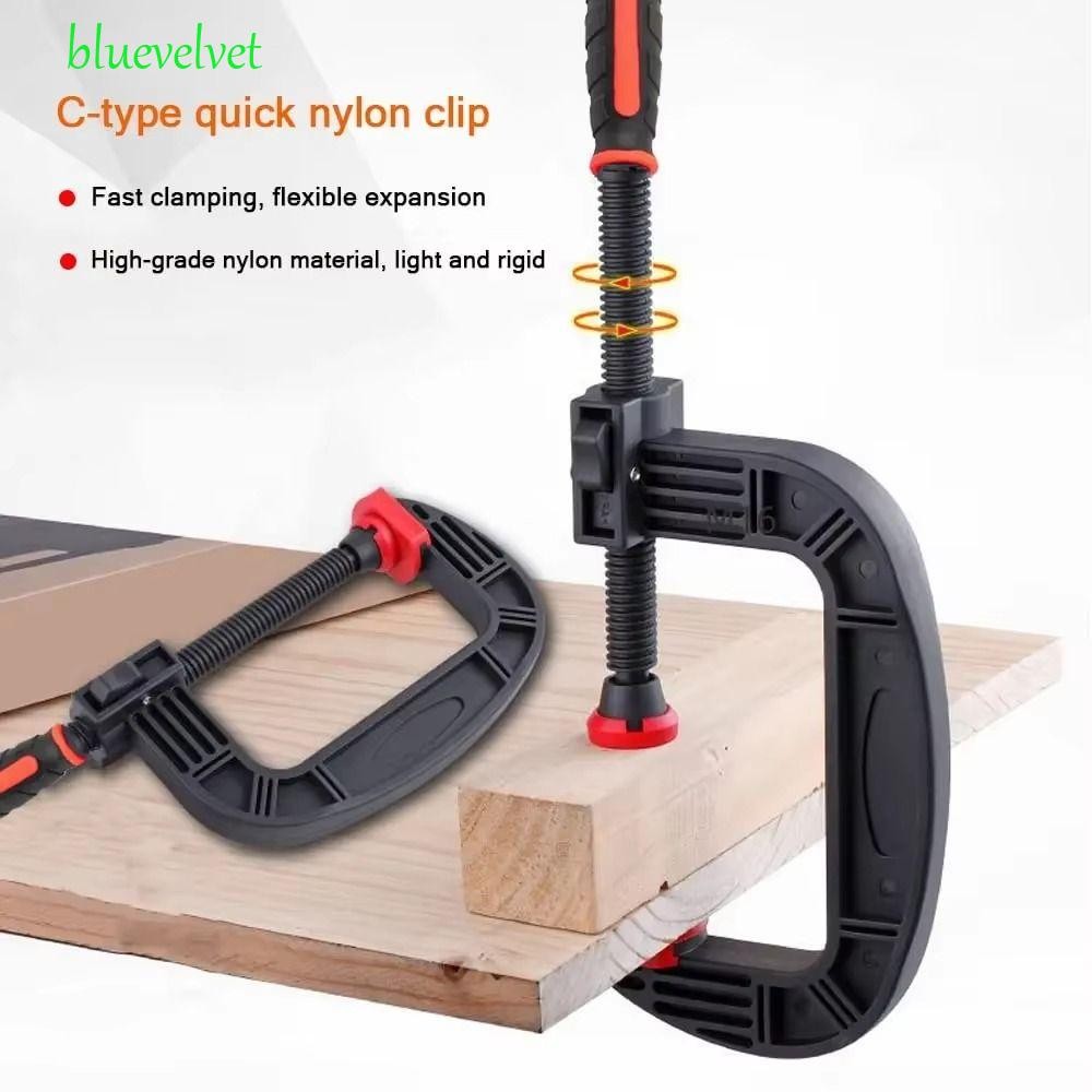 Bluevelvet G Type Strong Clamp, 2/3 นิ้ว Quick Release Spring Jaw ...