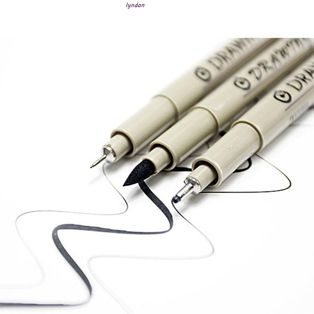 Lyndon Pigment Liner ปากกา, Fine Line 12 Tip Liner Micron Ink Marker ...