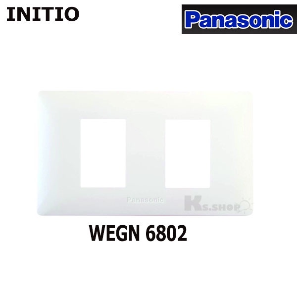 อุปกณ์ไฟฟ้า PANASONIC ฝาพลาสติก รุ่นINITIO 1ช่อง-6ช่อง สีขาว WEGN 6801-WEGN 6803,WEGN 6804,6806 ...