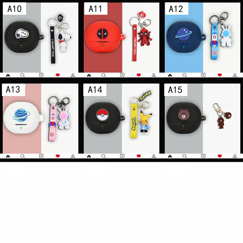 C414 Soundpeats clear case / AIR4 pro CASE Silicone Protective Case Dust-proof Protective Case ...