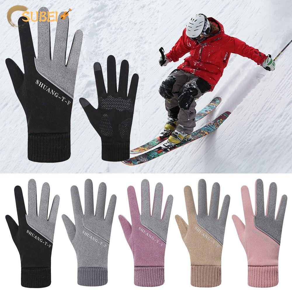 Sukaa ถุงมือขี่จักรยาน แบบหนา กันลื่น ให้ความอบอุ่น แฟชั่นฤดูหนาว ...