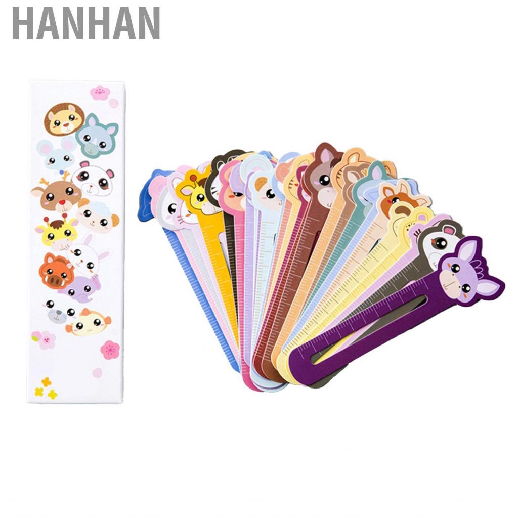 Hanhan Bookmark Cute Reading Ruler Cartoon Bookmarks for Kids Students ...