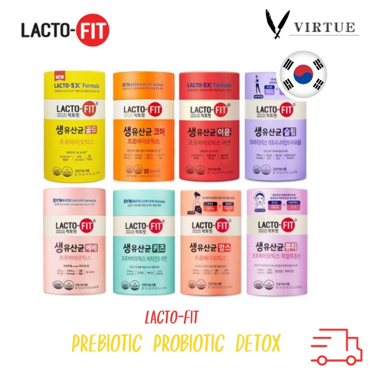 LACTOFIT Probiotic อันดับ 1 ของเกาหลี 13 สูตร ของแท้ ยอดขายหลักหมื่น ...