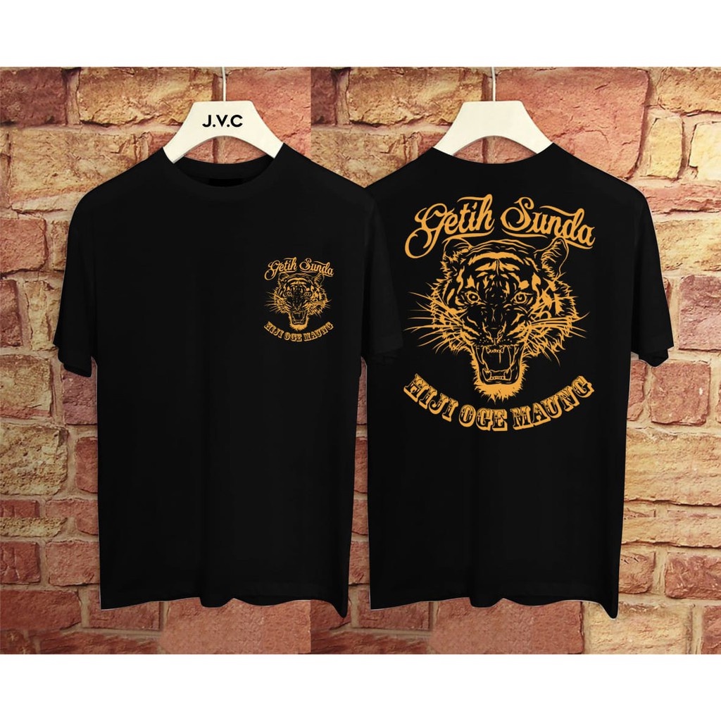 【2022New】KAOS GETIH SUNDA MACAN HITAM / KAOS PRIA / KAOS DISTRO / ANAK ...