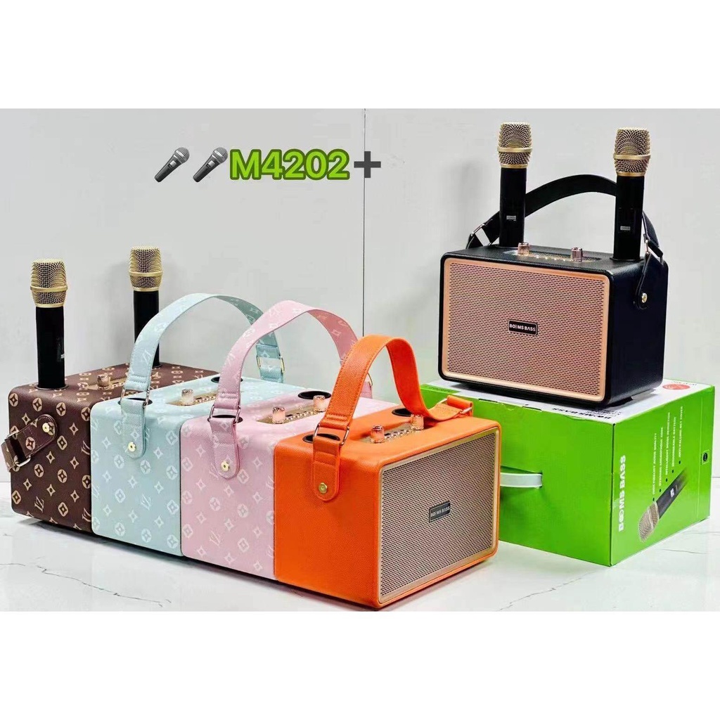 ลำโพงบลูทูธ รุ่นM4202 เสียงดี เบสหนัก คุณภาพเสียงยอดเยี่ยม แถมฟรีไมค์ ...