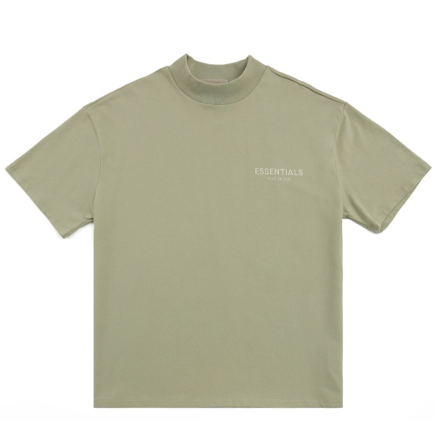 พร้อมส่ง Flocking label ESSENTIALS FOG Season 8 เสื้อยืดแขนสั้น ทรงหลวม ...
