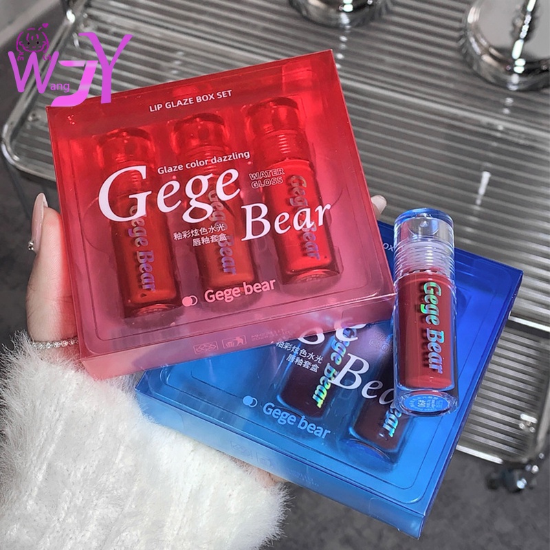 Gege Bear Dazzling Water กระจกให้ความชุ่มชื้น 3 ชิ้น | Shopee Thailand