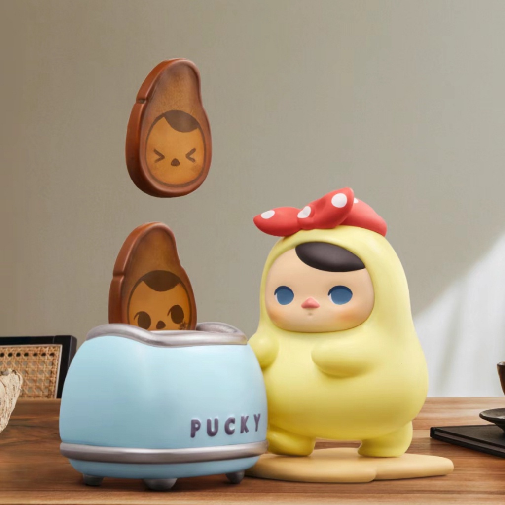 Popmart Pucky home time series กล่องสุ่ม | Shopee Thailand