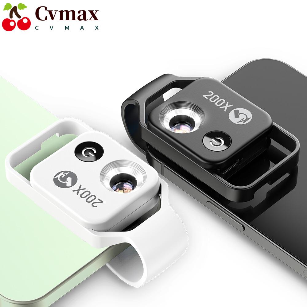 Cvmax แว่นขยาย 200X สําหรับกล้องวิดีโอ โทรศัพท์มือถือ ไมโครพ็อกเก็ต พร้อม CPL | Shopee Thailand
