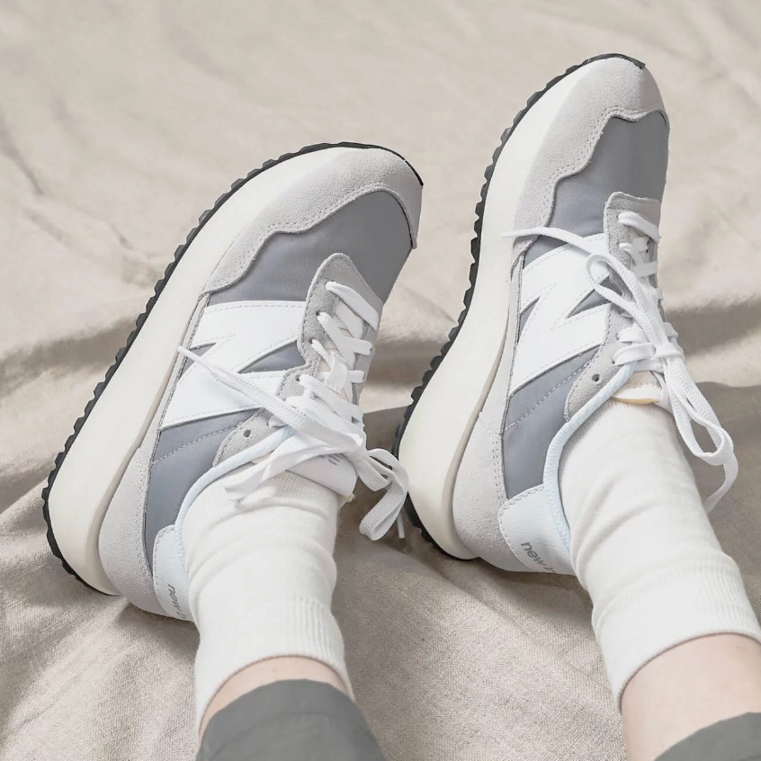 New Balance นิวบาลานซ์ รองเท้าลำลอง รองเท้าผ้าใบ M 237 LFSTY MS237RCS ...