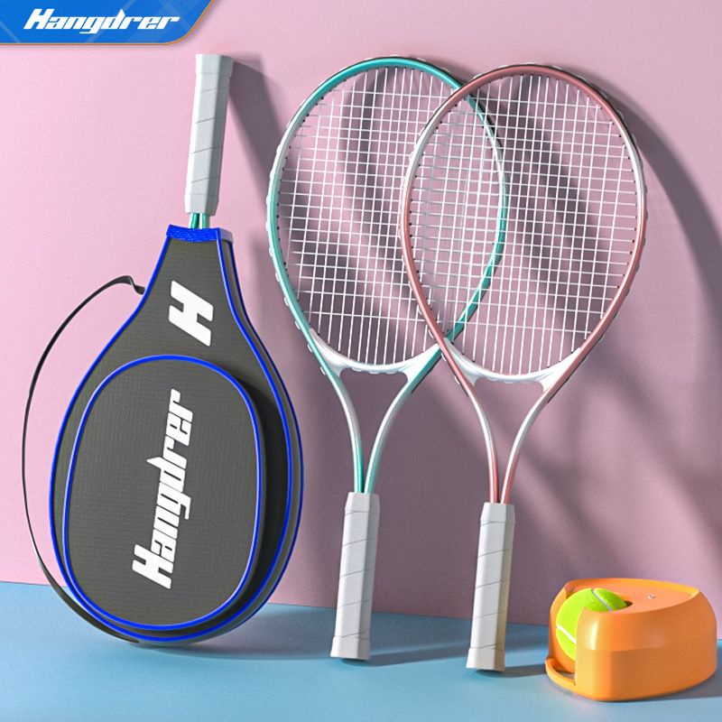 Hanjue Tennis Racquet ฟรี Universal Base เทรนเนอร์เทนนิสเดี่ยวเริ่มต้น ...