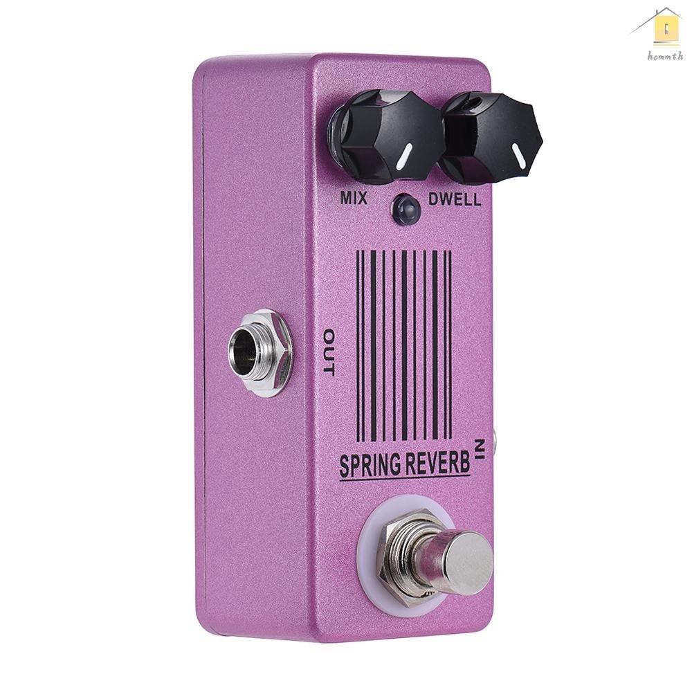 Mosky แป้นเหยียบเอฟเฟคกีตาร์ ขนาดเล็ก MP- Reverb 51 Spring Bypass ...