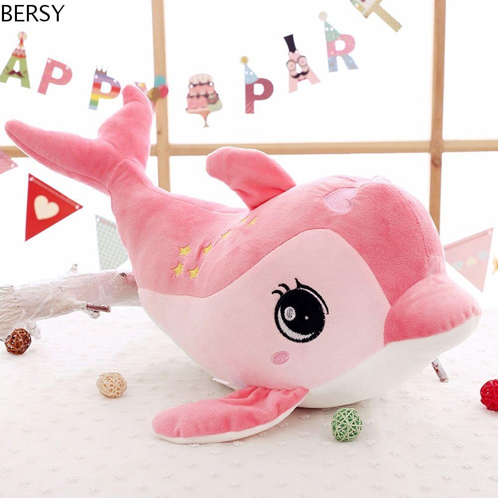 Bersy Dolphin ตุ๊กตาของเล่นของขวัญวันเกิดเด็ก Peluche Dolphin Ragdoll ...