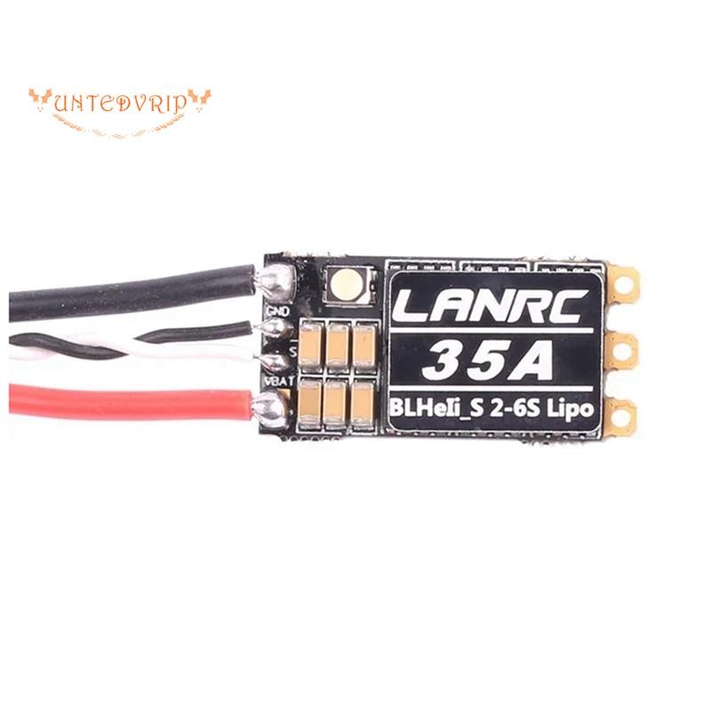 Blheli S 2-6S Lipo 35A Brushless ESC ในตัวโปรแกรม RGB LED D-Shot 150 ...