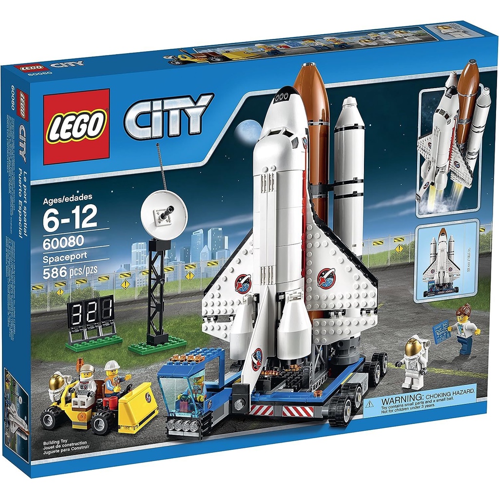 LEGO City Space Port 60080 Spaceport Building Kit | Shopee Thailand