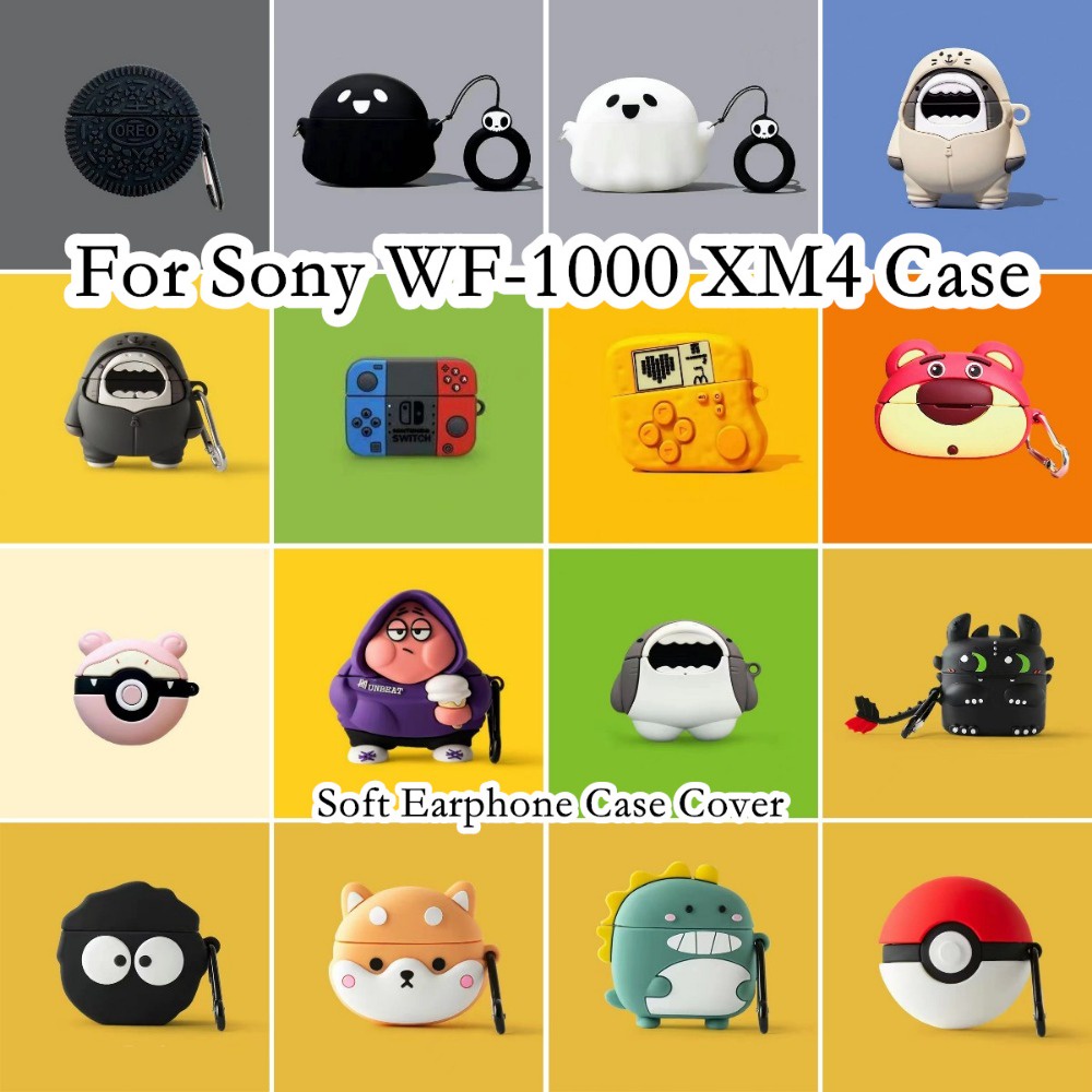 พร้อมส่ง!นําไปใช้กับ Sony WF-1000 XM4 เคส Case เคสหูฟัง ฉลามเสื้อ ...