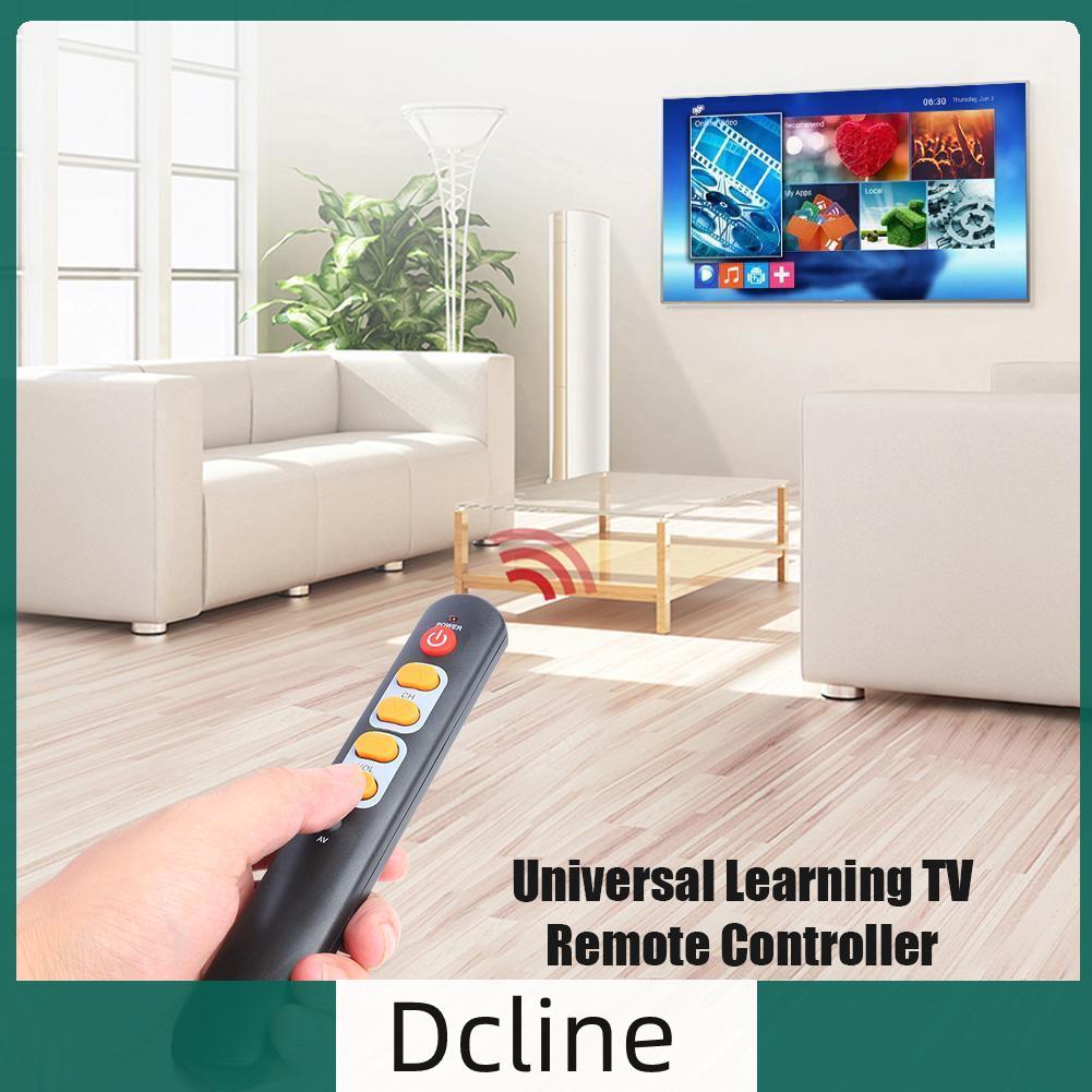 [Dcline.th] รีโมตคอนโทรล 6 คีย์ สีเหลือง IR | Shopee Thailand