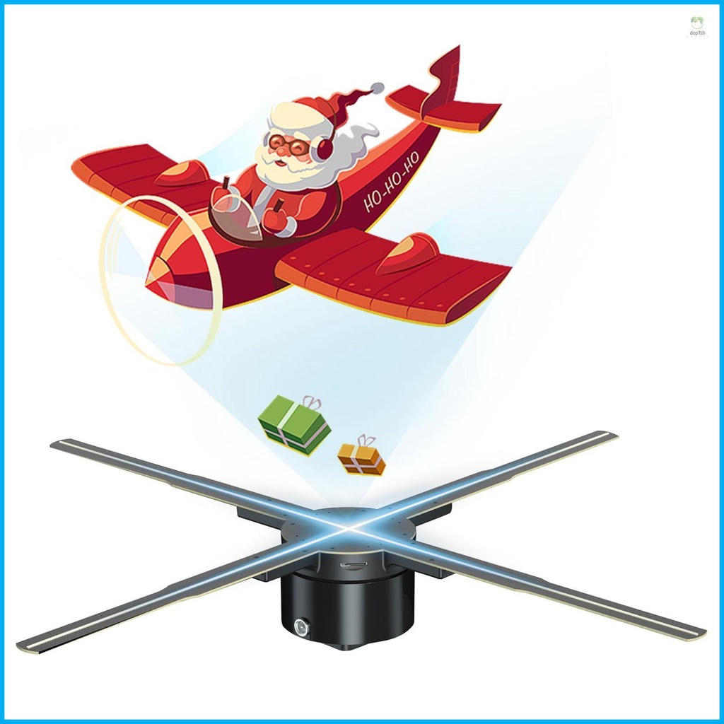 Hologram Projector for Store Signage and Holiday Parties | Shopee Thailand