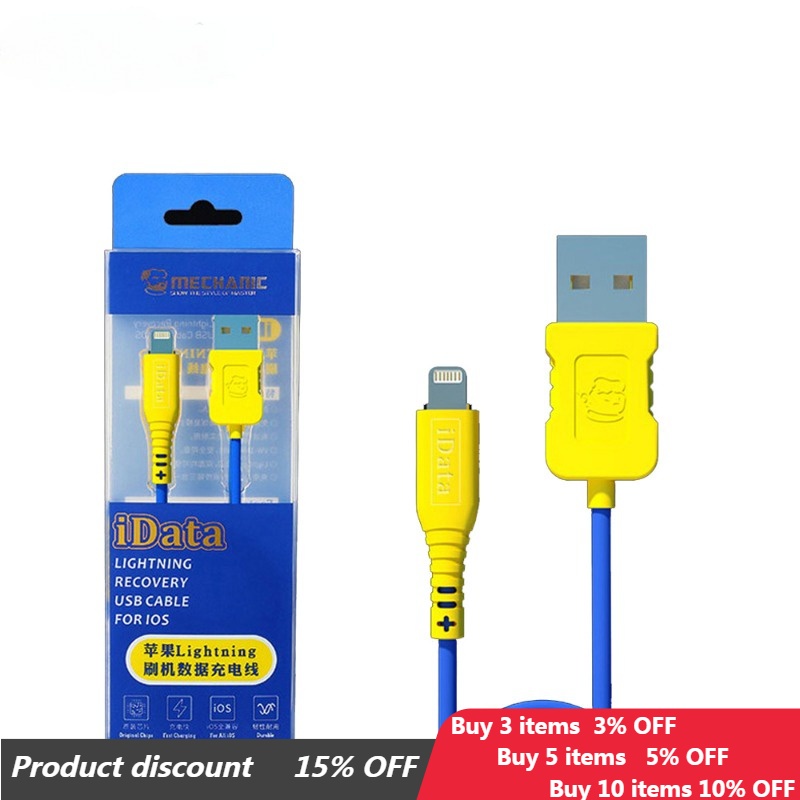 Mechanic iData สายเคเบิล USB กู้คืนข้อมูลอัตโนมัติ สําหรับ IOS | Shopee ...
