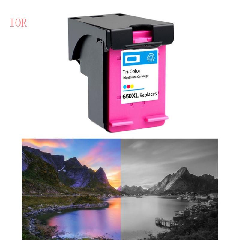 ตลับหมึก 650XL แบบเปลี่ยน สําหรับ HP 650 Deskjet 1015 1515 2515 2545 ...