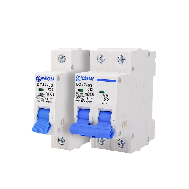 [1P-4P] Dz47-63 สวิตช์เบรกเกอร์วงจร ขนาดเล็ก 2P3P 6a-32a-63a | Shopee Thailand