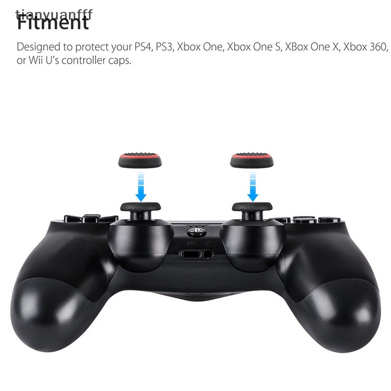 Tianyuanfff ฝาครอบปุ่มกดจอยเกม สําหรับ PS3 PS4 XBOX Well 4 ชิ้น ...