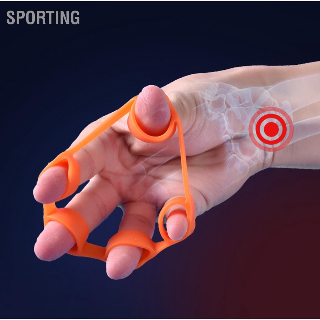 Sporting Finger Stretcher Hand Grip ความต้านทาน Strengthener นิ้วมือ ...