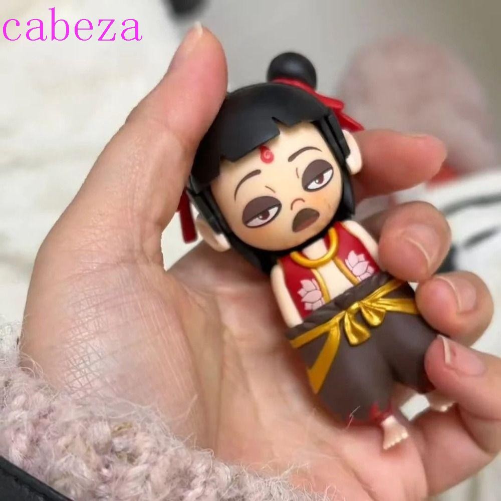 Cabeza NeZha2 ตุ๊กตาเปลี่ยนหน้า,พลาสติก DIY หัตถกรรม NeZha Face ...