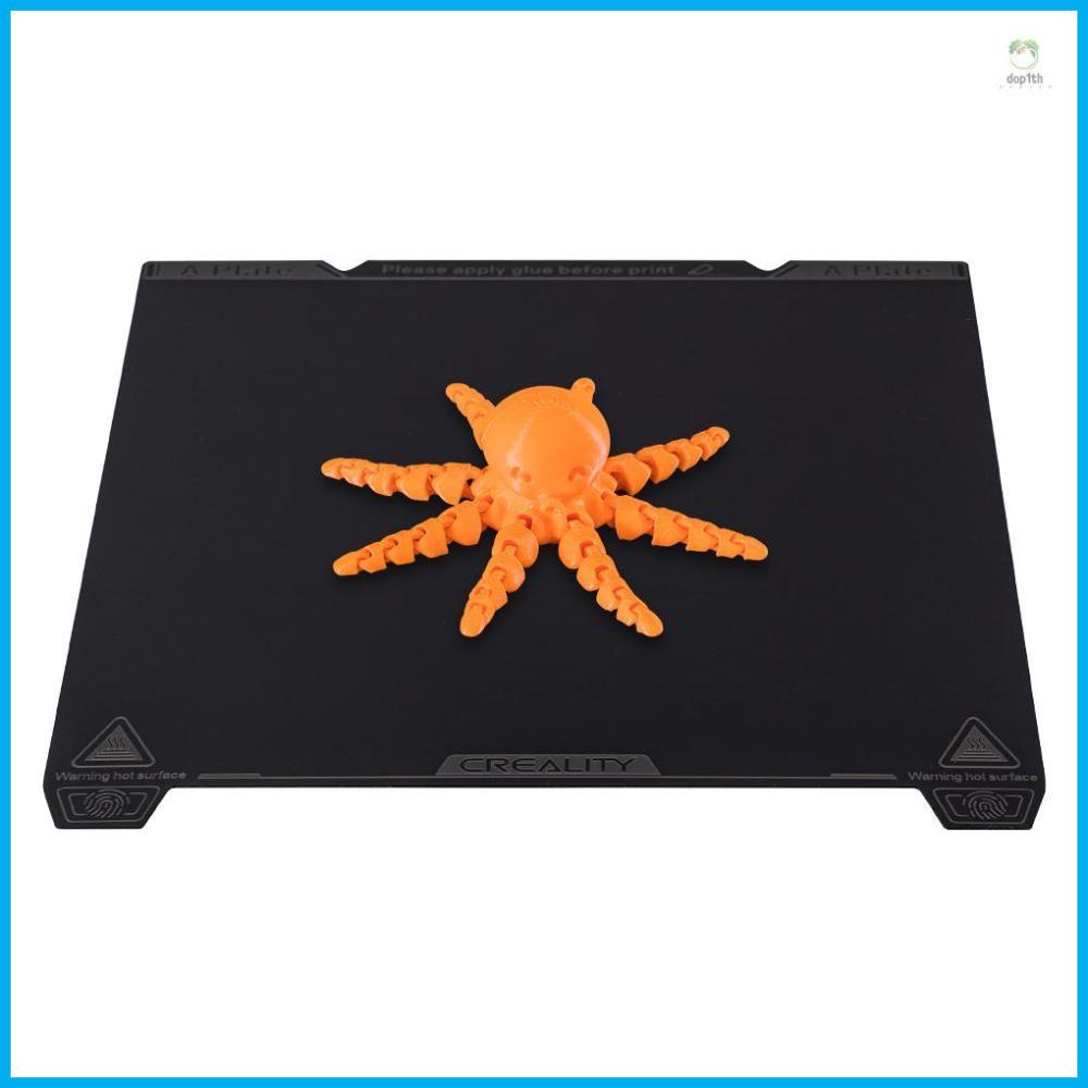 Creality 3D Spring Steel Build Plate Kit - Double Handles Adhesion Back ...