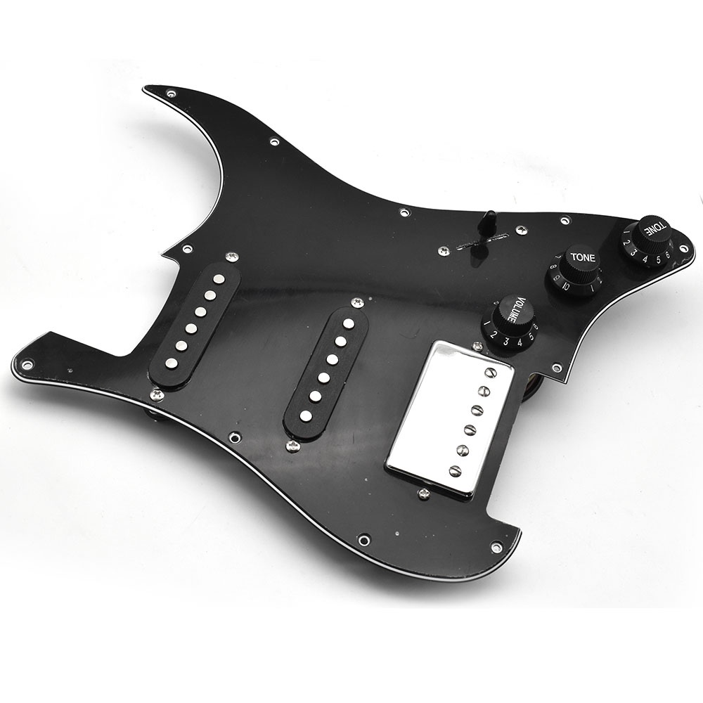 Ssh Prewired 3 ชั้น Pickguard Scratchplate SSH 2-single Coil และ 1 Dual ...