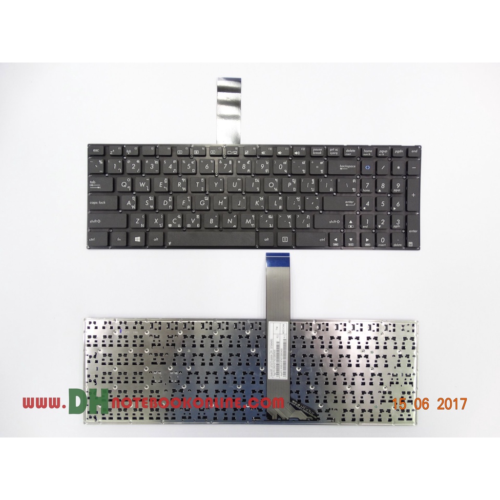 แป้นพิมพ์ คีย์บอร์ดโน๊ตบุ๊ค Asus K56 Laptop Keyboard | Shopee Thailand